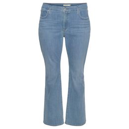 LEVI'S&reg; PLUS Levi's Plus Jeans '315 Shaping Bootcut ' Damen Gr&ouml;&szlig;e 32/33 blue denim