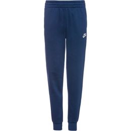 Nike Sportswear Pants 'Club Fleece' boy size 128/134 Dark blue / White