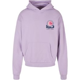Merchcode Sweatshirt 'Sunset Charm' Herren Gr&ouml;&szlig;e XS lavendel / pink / schwarz