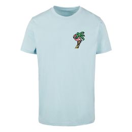 Mister Tee Shirt ' Flamingo' Herren Gr&ouml;&szlig;e 4XL blau / gelb / gr&uuml;n / pink