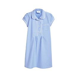 next Kleid M&auml;dchen Gr&ouml;&szlig;e 116 blau / wei&szlig;