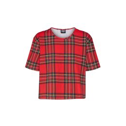 Urban Classics T-Shirt Damen Gr&ouml;&szlig;e S blau / gr&uuml;n / rot / wei&szlig;