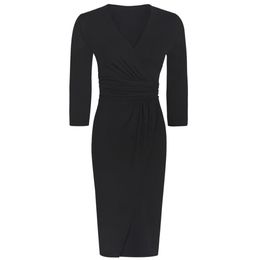 HotSquash Kleid Damen Gr&ouml;&szlig;e 38 schwarz Winterkleid
