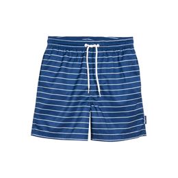 Playshoes Badeshorts Jungen Gr&ouml;&szlig;e 98/104 marine / wei&szlig;