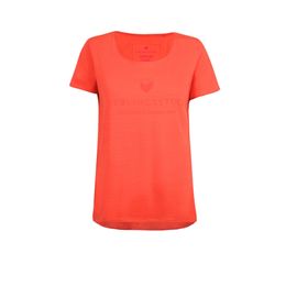 LIEBLINGSST&Uuml;CK Lieblingsst&uuml;ck T-Shirt 'Cia' Damen Gr&ouml;&szlig;e S orangerot