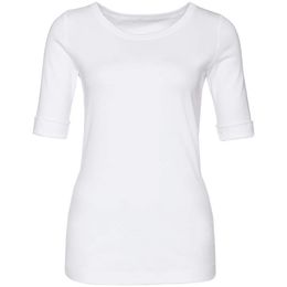 Marc Cain T-Shirt Damen Gr&ouml;&szlig;e XL wei&szlig;