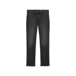 Marc O'Polo MARC O'POLO Damen Straight-Jeans "aus Bio-Baumwoll-Mix", grau, Gr. 33, unifarben, Obermaterial: 90% Baumwolle, 9% Polyester, 1% Elasthan, Jeans