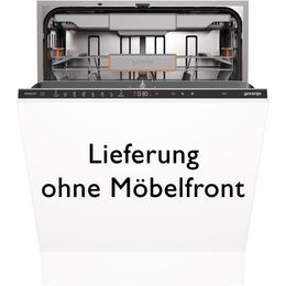 Gorenje vollintegrierbarer Geschirrsp&uuml;ler "GV673C65", B:59,8cm H:81,6cm T:55,5cm, silber, Geschirrsp&uuml;ler, Energieeffizienzklasse C