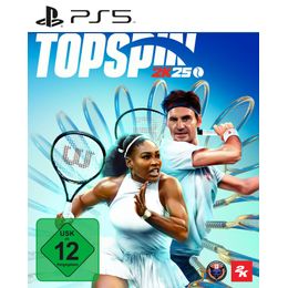 2K Spielesoftware "TopSpin 2K25", PlayStation 5, transparent, Spielesoftware