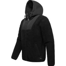 Ragwear Herren Fleecejacke "Adar", schwarz, Gr. XXL, Fleece, Obermaterial: 100% Polyester; Innenfutter: 100% Polyester, Jacken, Angesagte Herren