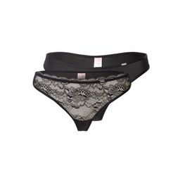 Hunkem&ouml;ller Hunkem&ouml;ller String 'Angie' Damen Gr&ouml;&szlig;e XS schwarz