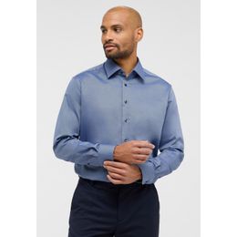 Eterna Herren Langarmhemd "MODERN FIT", blau, Gr. 46, 100% Baumwolle, Hemden, NON IRON (b&uuml;gelfrei)