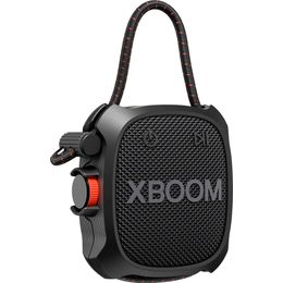 LG Portable-Lautsprecher "XBOOM Go DXG2", B:9,4cm H:9,8cm T:4,6cm, schwarz, Lautsprecher