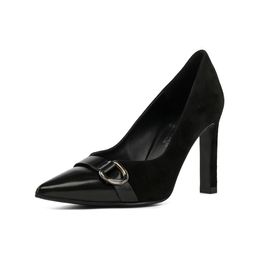 Peter Kaiser Damen Pumps "Peter Kaiser Pumps Veloursleder", Gr. 40schwarz, rosa, Veloursleder, Schuhe