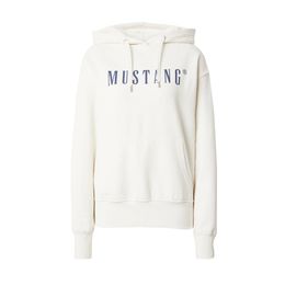 Mustang Sweatshirt 'Margo' Damen Gr&ouml;&szlig;e M dunkelblau / wei&szlig;