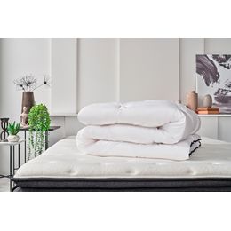 Microfaserbettdecke Yatas Bedding, B:135cm L:200cm, wei&szlig;, Bezug: 100% Polyester. F&uuml;llung: 100% Polyester, Bettdecken, "Dacron, Bettdecke 135x200 cm &