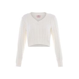 aleva Pullover Damen Gr&ouml;&szlig;e XS/S wollwei&szlig;