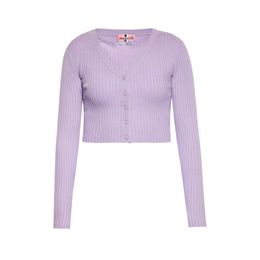 swirly Strickjacke Damen Gr&ouml;&szlig;e XS lavendel