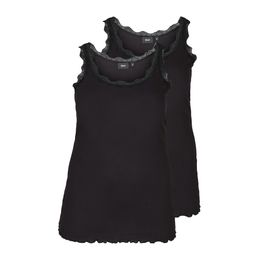 ZIZZI Top 'Liv' Damen Gr&ouml;&szlig;e XXXL/4XL schwarz