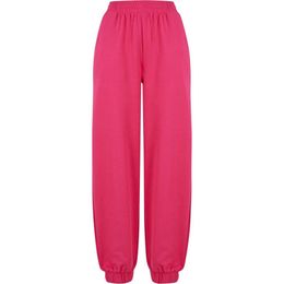Urban Classics Pants female Pink size L
