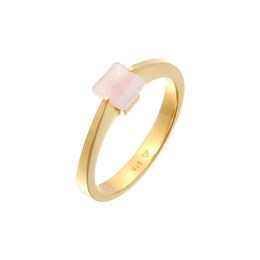 Elli Premium Ring Damen Gr&ouml;&szlig;e 60 gold / hellpink