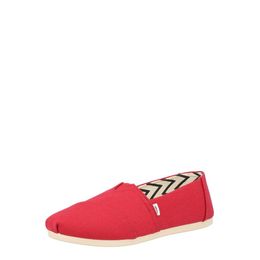 Toms Shoes TOMS Slipper 'ALPARGATA' Damen Gr&ouml;&szlig;e 38 rot