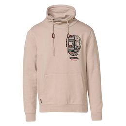 KOROSHI Pullover Herren Gr&ouml;&szlig;e L beige / rot / schwarz