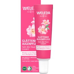 Weleda Damen Gesichtspflege "Weleda Gl&auml;ttende Augenpflege Wildrose & Weisser Tee", 12ml12ml, Hautpflegemittel, Anti-Fatigue-Formel, mindert erste