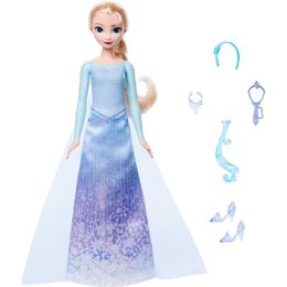 Mattel Kinder Anziehpuppe "Disney Die Eisk&ouml;nigin Spin & Reveal Elsa Puppe", bunt, Puppen