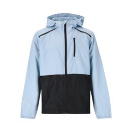 Endurance Jungen Laufjacke "Hugoee", blau, Gr. 164, unifarben, 100% Polyester, Jacken, mit wind- und wasserabweisender Funktion