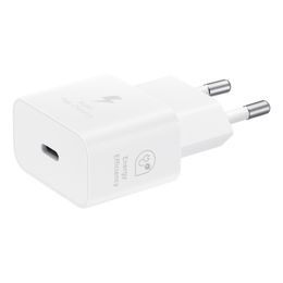 Samsung Schnelllade-Ger&auml;t "USB-C Schnelllader T2510 25W mit USB-C zu USB-C Kabel", B:8,7cm H:2,6cm T:11,8cm, wei&szlig;, Ladeger&auml;te