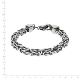 ZEEme Damen Armband "Silber 925 poliert K&ouml;nigskette 8mm breit", 21cm, Silber 925 (Sterlingsilber), wei&szlig;, Silber 925 (Sterlingsilber), Armb&auml;nder