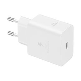 Samsung USB-Ladeger&auml;t "Schnellladeadapter EP-T4511 45 Watt mit Kabel", B:8cm H:4cm T:12cmwei&szlig;, Ladeger&auml;te