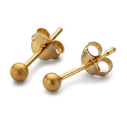 fejn jewelry Ohrstecker Satin-Ball