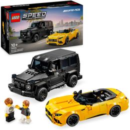 Lego Kinder Konstruktionsspielsteine "Mercedes-AMG G 63 & Mercedes-AMG SL 63 (76924), Lego Speed Champions", bunt, Kunststoff, Spielbausteine, Made
