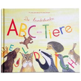 Atelier Brigitte Baldrian Die kunterbunten ABC-Tiere