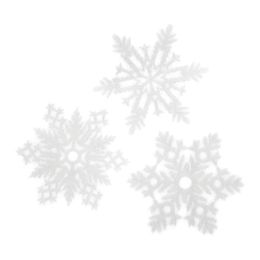 Fensterschmuck Schneeflocke