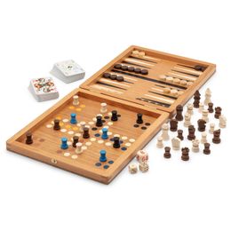 Ulbrich Spieledesign Reise-Spielesammlung Holz