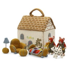 &Eacute;n Gry & Sif Set Puppenhaus Filz