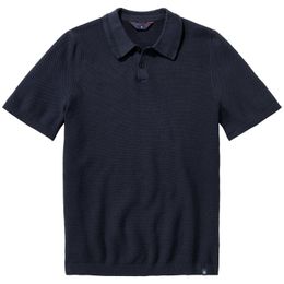 Blue de G&ecirc;nes Blue de G&ecirc;nes Herren-Poloshirt gestrickt L Dunkelblau