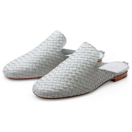 Allan K Damen-Slipper geflochten
