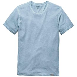 Seldom Herren-T-Shirt Crew Neck M Hellblau