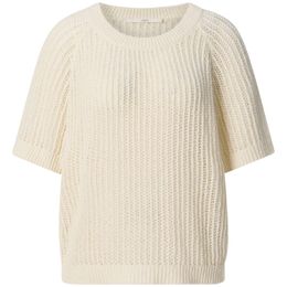 LANIUS Damen-Strickshirt Boucl&eacute;