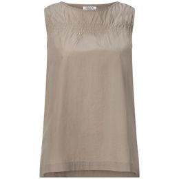 CARE BY ME Damen-Blusentop L Sand