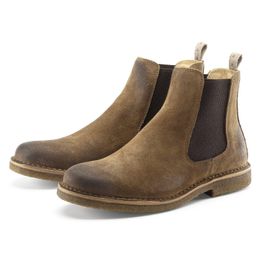 Astorflex Herren-Chelsea-Boot Velours