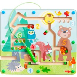 Haba Kinder Spiel "Waldfreunde", bunt, Holz, Kunststoff, Metall, B:31cm H:2,7cm T:31cm, Spiele