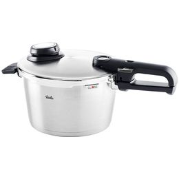 Fissler Schnellkochtopf "vitavit premium Edelstahl Schnellkochtopf 4,5 L, &Oslash; 22 cm", &Oslash; 22cm, silber, T&ouml;pfe, Verriegelungsanzeige, Einstellbares