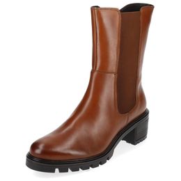 Ara Damen Stiefel "Ara Stiefel Leder/Textil", Gr. 37cognac, Leder, Textil, Schuhe