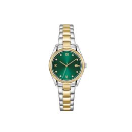 Lacoste Damen Quarzuhr "Lacoste PARISIENNE"edelstahlfarben, Armbanduhren, Armbanduhr, Damenuhr, Edelstahlarmband, analog, Glaskristalle