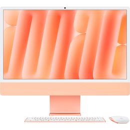 Apple iMac "iMac 24" CTO", Mac OS, 16 GB RAM 512 GB SSD, orange, Desktop-PCs